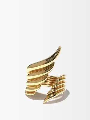Fernando Jorge Fernando Jorge - Fire 18kt Gold Ring - Womens - Yellow Gold - 6 1/4 - Yellow Gold