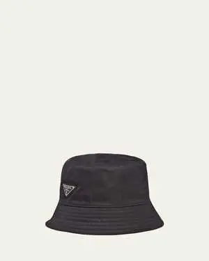Prada Nylon Bucket Hat - Nero