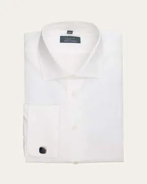 Bergdorf Goodman Solid Poplin Sport Shirt