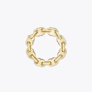 Tory Burch Gemini Link Bracelet - Light Brass