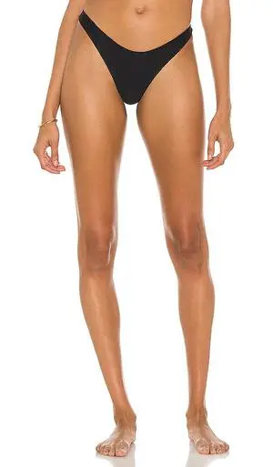 TROPIC OF C Curve Bikini Bottom - Black