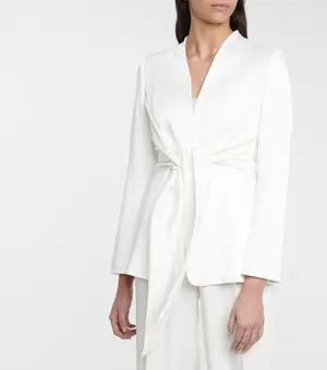 Max Mara Mattino Satin Blazer