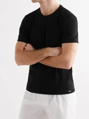 TOM FORD Slim-fit Stretch-cotton Jersey T-shirt