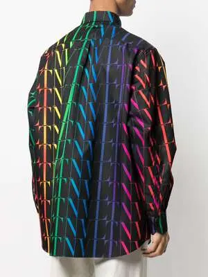 Valentino Garavani Vltn Times Printed Shirt