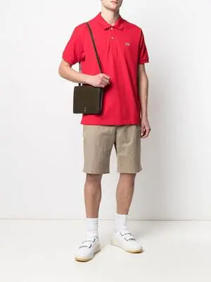 Lacoste Embroidered Logo Polo Shirt - Red