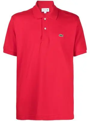 Lacoste Embroidered Logo Polo Shirt - Red