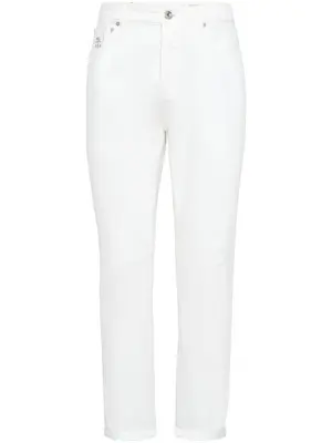 Brunello Cucinelli Five-pocket Straight-leg Jeans