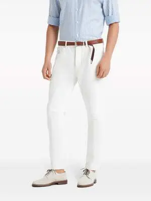 Brunello Cucinelli Five-pocket Straight-leg Jeans
