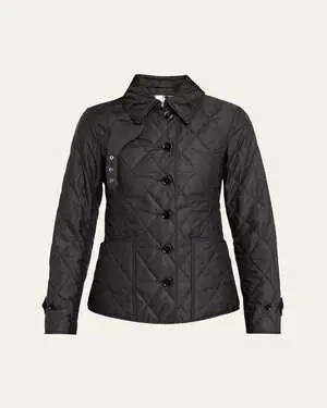 Burberry Fernleigh Quilted Jacket - Black