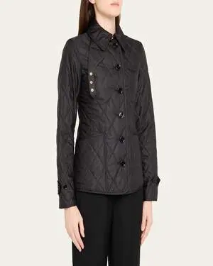 Burberry Fernleigh Quilted Jacket - Black