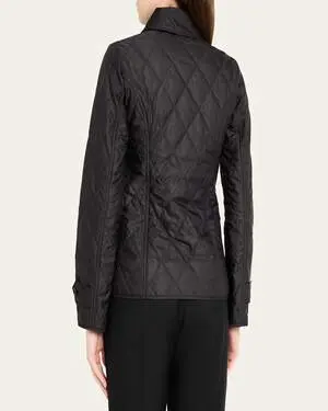 Burberry Fernleigh Quilted Jacket - Black