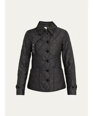 Burberry Fernleigh Quilted Jacket - Black