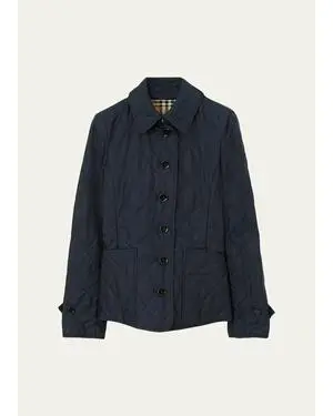 Burberry Burberry Fernleigh Quilted Jacket Midnight