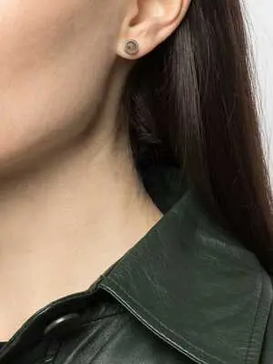 PARTS OF FOUR Diamond Single Earring - Silver