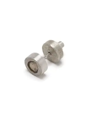 PARTS OF FOUR Diamond Single Earring - Silver