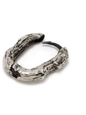 PARTS OF FOUR Small Deco Hoop Earring