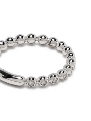 PRAGNELL 18kt White Gold Diamond Ring - Silver