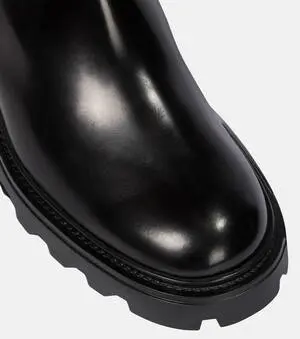 TOD'S Patent Leather Chelsea Boots