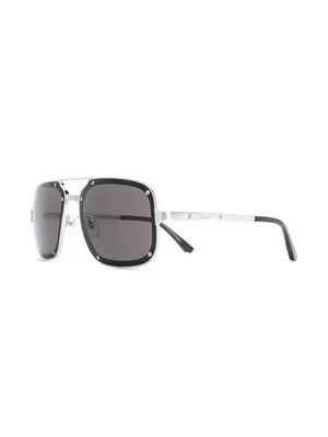 Cartier Santos De Square-frame Sunglasses