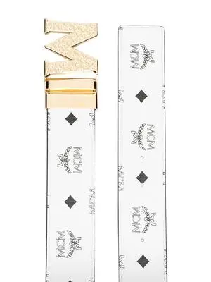 Mcm Claus Textured Reversible Belt