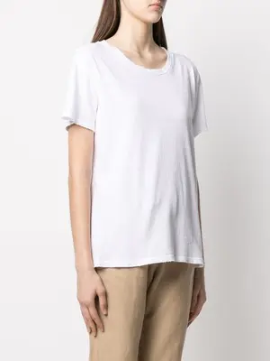 NILI LOTAN Brady Cotton T-shirt - White