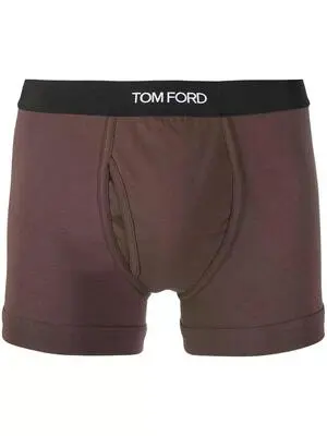 TOM FORD Jersey Boxer Briefs - Brown