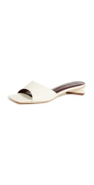 Staud - STAUD Simone Mules Cream