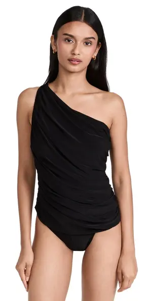 Norma Kamali Ruched Swimsuits