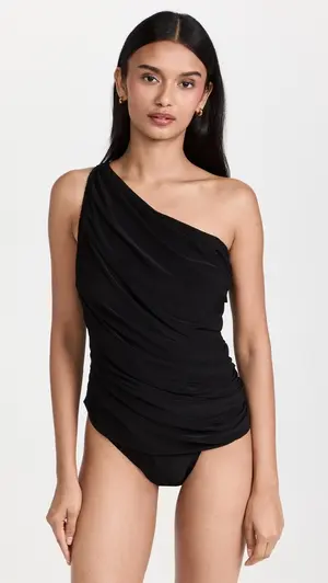 Norma Kamali Diana Mio One-piece Swimsuit - Black