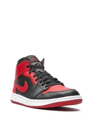JORDAN 1 Mid Sneakers - Black