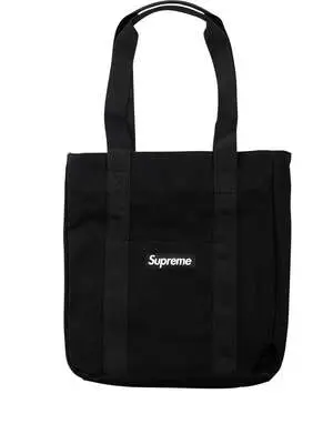 Supreme Logo-patch Canvas Tote Bag