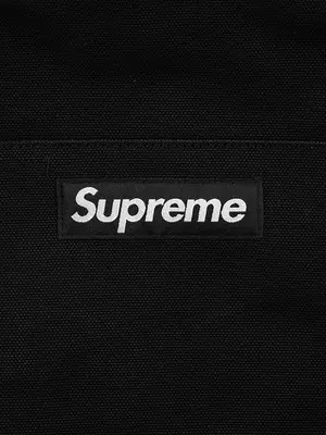 Supreme Logo-patch Canvas Tote Bag