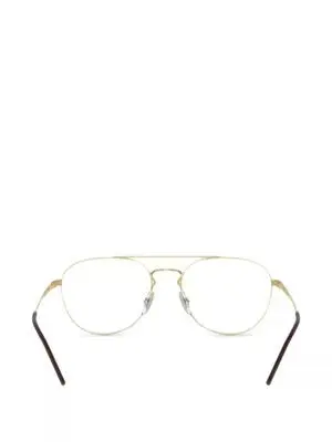Ray-ban Ray-Ban Round Frame Glasses Gold