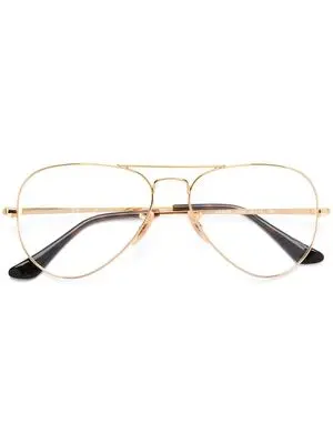 Ray-ban Ray-Ban Aviator Eyeglasses Metallic