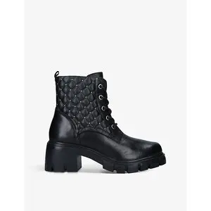Steve Madden Harvey Quilted Leather Boots