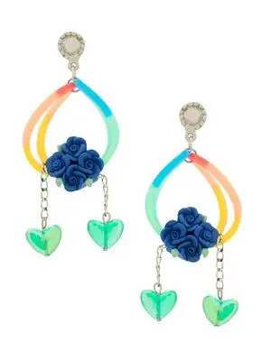 AMIR SLAMA Rainbow Dangle Earrings - Multicolour