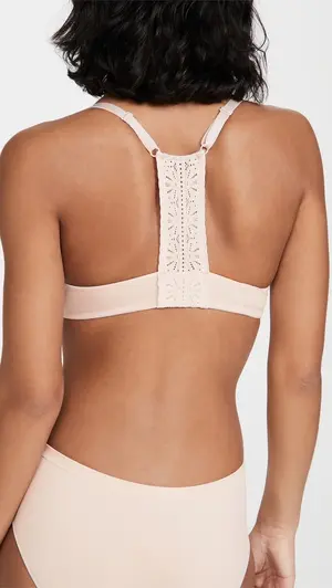 Wacoal B. Tempt'd Future Foundation Front Close Racerback Bra - Rose Smoke