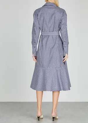 chinese dress ladies Callie Linen Mix Wrap Dress