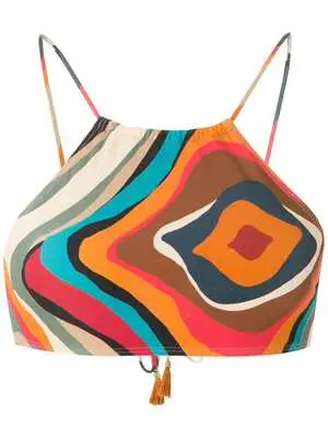 LYGIA & NANNY Ilana Printed Bikini Top - Multicolour
