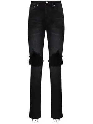 PURPLE BRAND Low-rise Slim Jeans