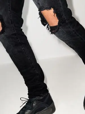 PURPLE BRAND Low-rise Slim Jeans