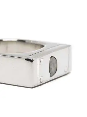 PARTS OF FOUR 9mm Plate Signet Ring