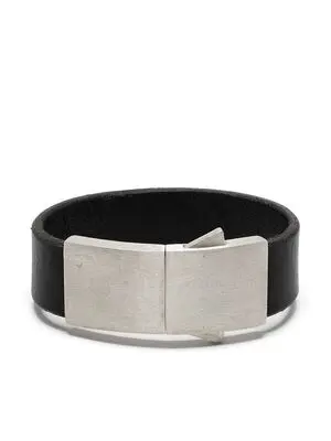 PARTS OF FOUR Box Lock Bracelet - Black