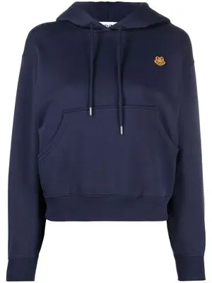 Kenzo Tiger Patch Cotton Hoodie