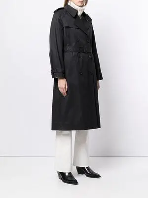 NILI LOTAN Double-breasted Trench Coat