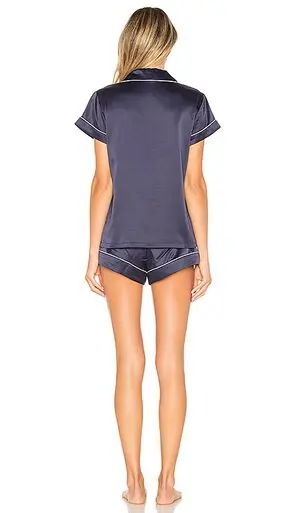 HOMEBODII Short Piping Pyjama Set