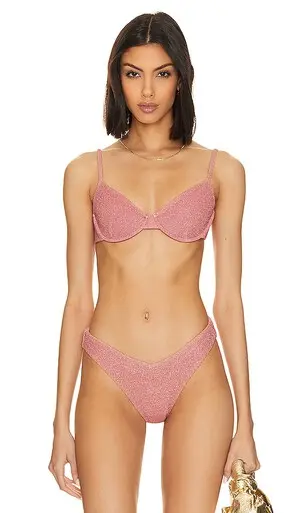 Beach Riot Camilla Bikini Top Sugar Plum