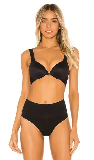 Spanx Spanx Spanxsmoothâ¢ Bra-llelujah!â® Lightly Lined Full Coverage Bra In Black. Very Black