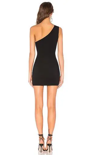 H:OURS Delacey Mini Dress With Metallic Chain Detail