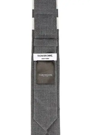 Thom Browne Classic 4 Bar Neck Tie